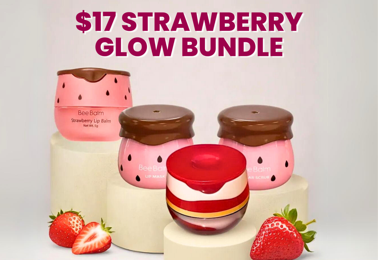 Strawberry Glow Bundle – My Bee Balm